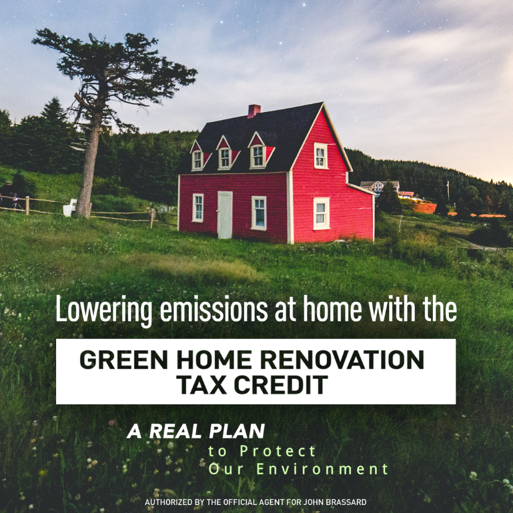 Green Home Renovation Tax Credit John Brassard Green Home Renovation Tax Credit John Brassard